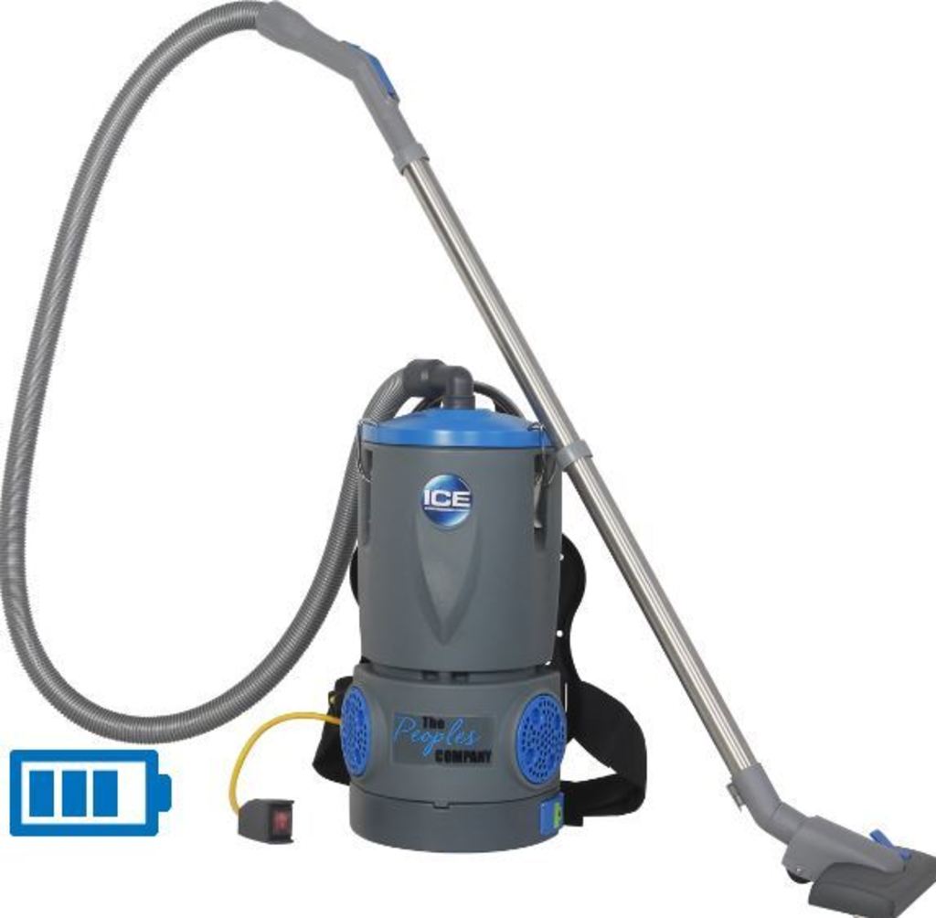 CM - I.C.E ID8B Professional Battery Backpack Vacuum Cleaner